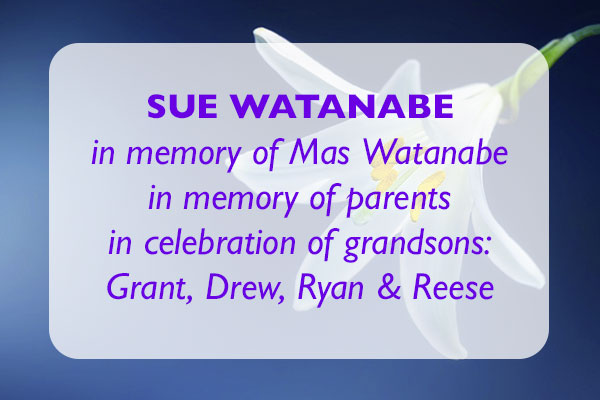 Faith UMC Torrance, CA :: Growing Deeper, Going Farther – Sue Watanabe